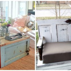 Reuse old doors to make beautiful garden diy project – Bill Voth
